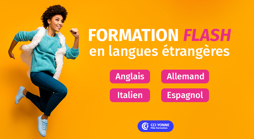 Actualité : Formations flash en langues